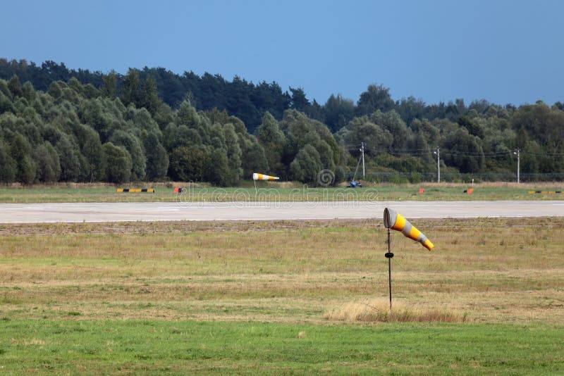 Windsock stock photo. Image of airdrome, takeoff, cone - 26878954