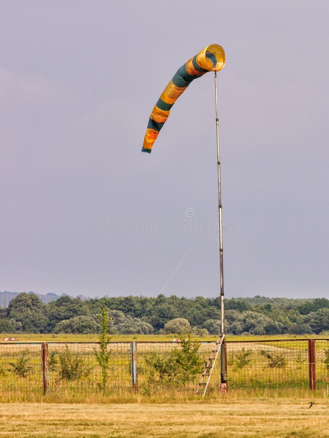 Indicator To the Wind Direction Stock Image - Image of passengers ...