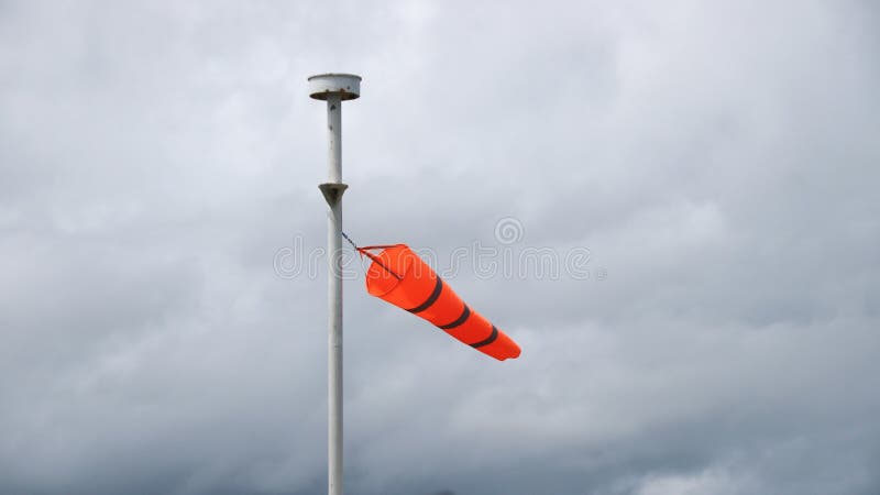 Windsock Indicator of Wind on Tank Chemical Cone Indicating Wind ...