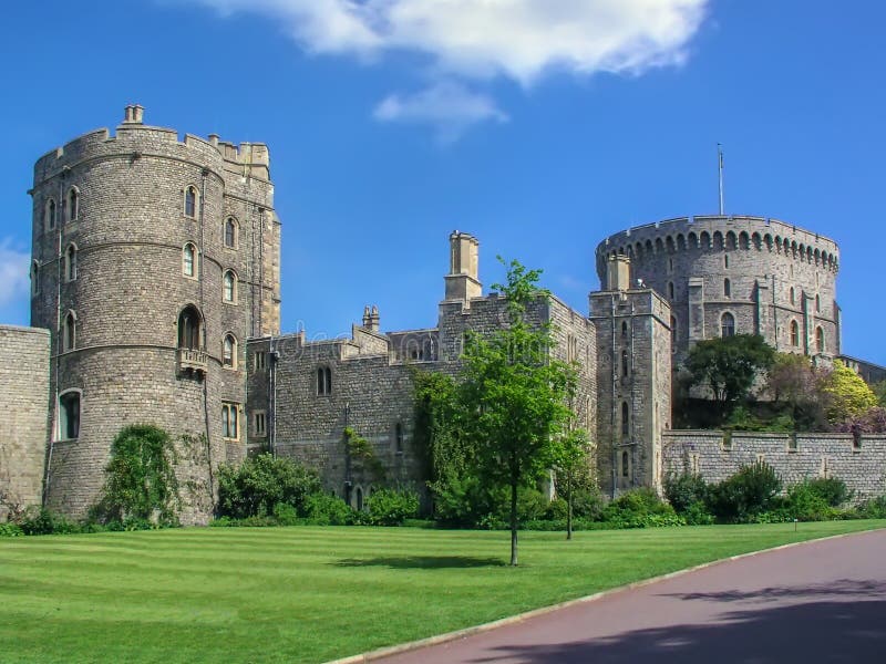 Windsor Castle, England stock photo. Image of ancient - 271185994