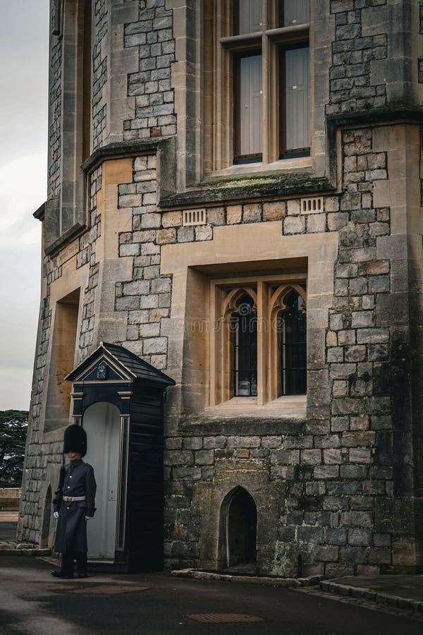 Windsor Castle Guards Tower Editorial Photo - Image of cultural ...