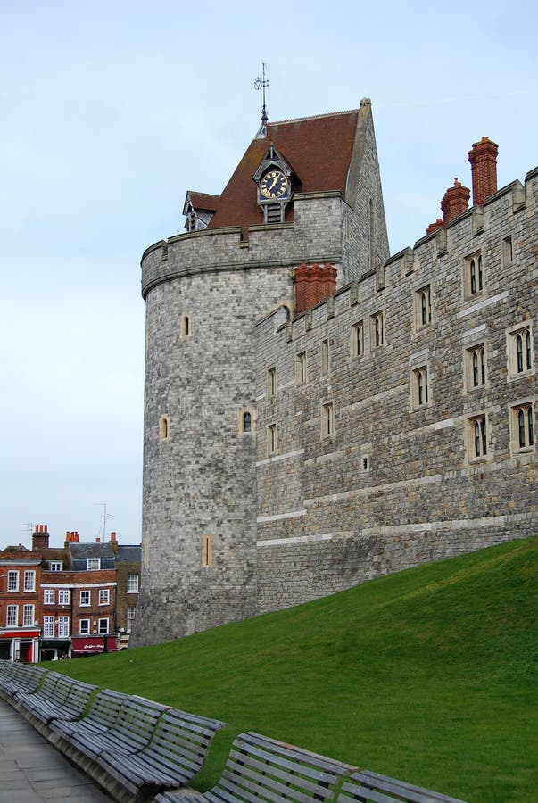 Windsor Castle Clock Tower Stock Photos - Free & Royalty-Free Stock ...