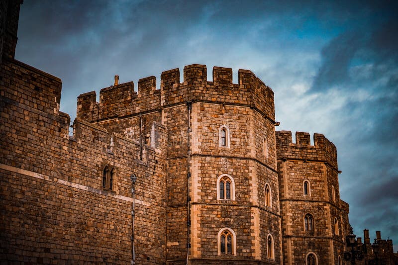 Windsor castle tower stock photo. Image of historic - 362075898