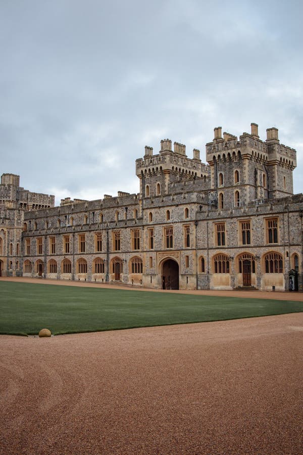 Windsor, UK, December 22nd 2022 - Windsor Castle from Outside Editorial ...