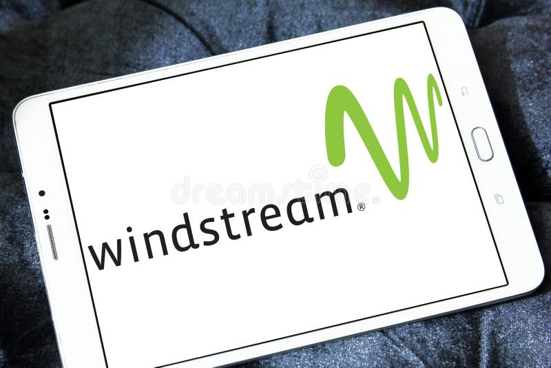 Windstream Firmy Teletechniczny Logo Fotografia Editorial - Obraz ...