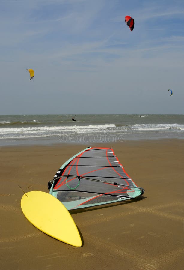 Windsurf in the beach stock photo. Image of sports, windsurfing - 2794830
