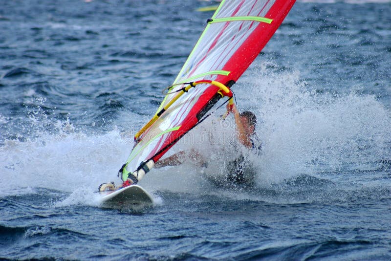 Windsurfer stock photo. Image of risk, coast, marine, surfer - 152860