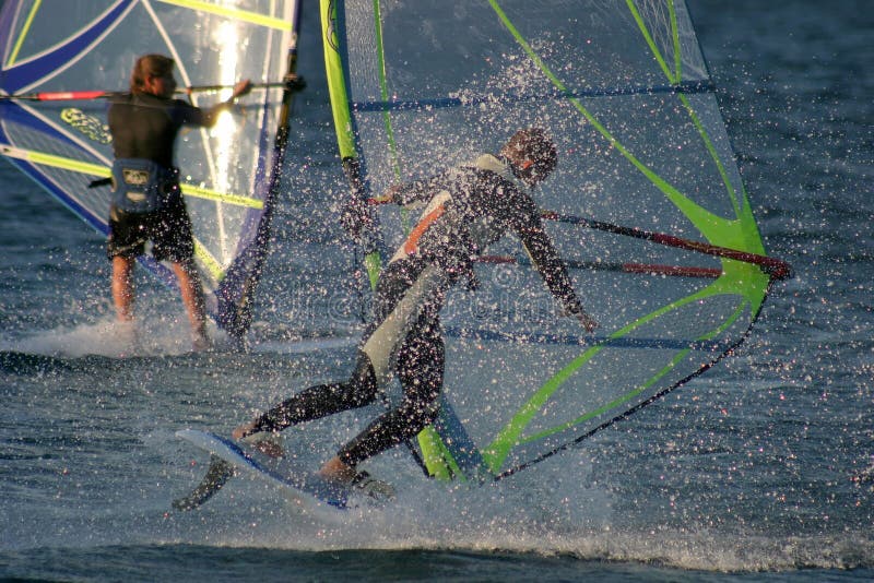 Windsurfer stock image. Image of holidays, water, recreation - 152885