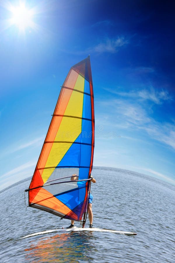 Windsurfer stock photo. Image of summer, ocean, outdoor - 17730476