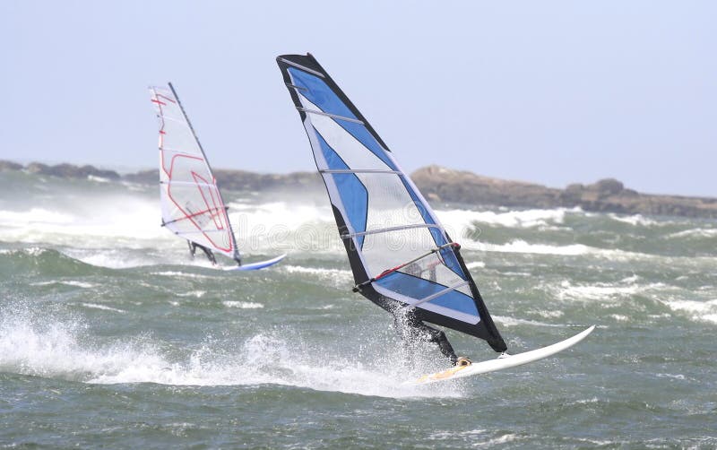 Windsurfing stock image. Image of active, action, extreme - 5167543