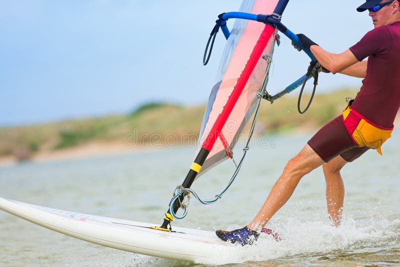 Windsurfer #32 stock image. Image of sail, sails, water - 1763897