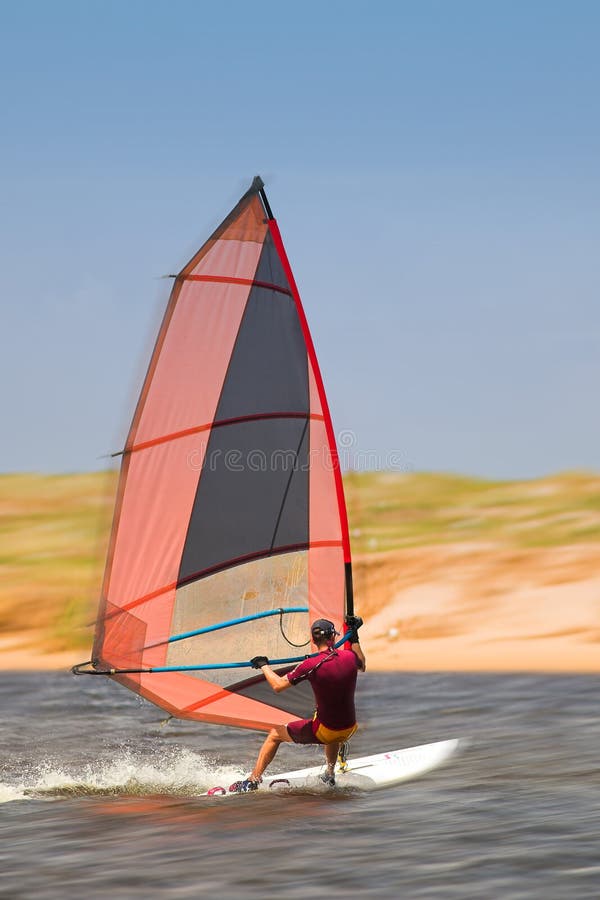 Windsurf stock image. Image of athlete, muscles, holiday - 3110155