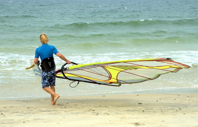Windsurfer 5 stock photo. Image of action, activity, north - 2814500