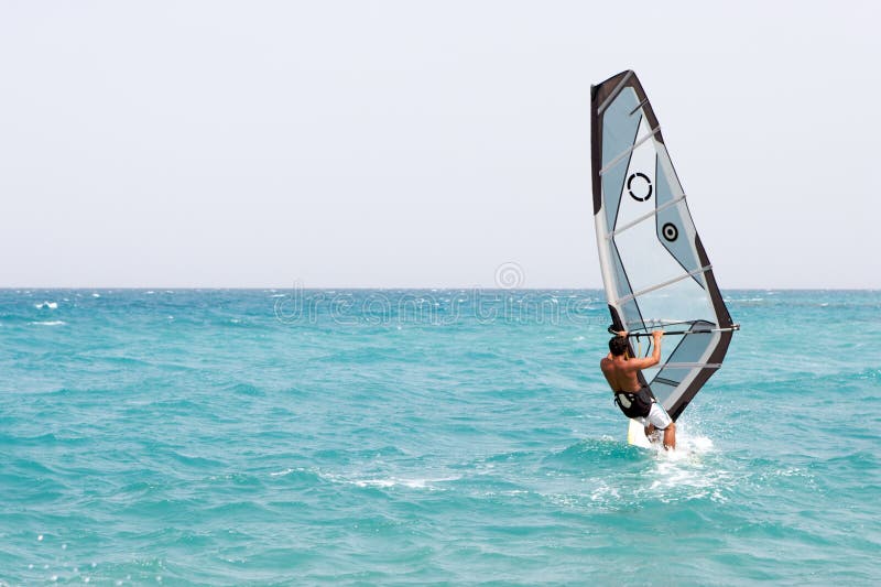 Windsurf snap stock image. Image of extreme, surfing, sport - 2142505