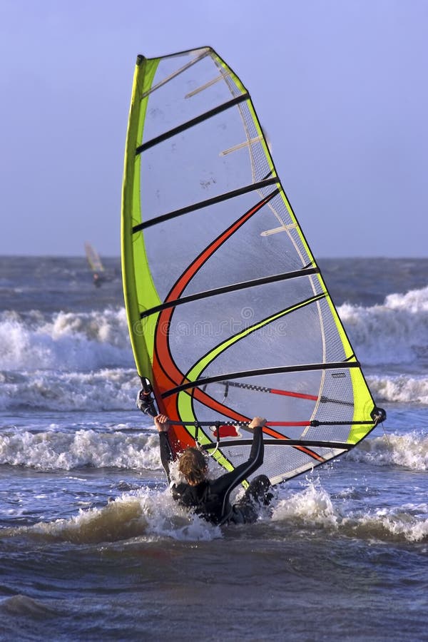 Windsurfing Race stock photo. Image of wind, cruise, surf - 2526320