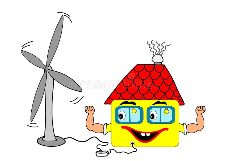 Wind Propeller Turbine Stock Illustrationen, Vektoren, & Kliparts ...