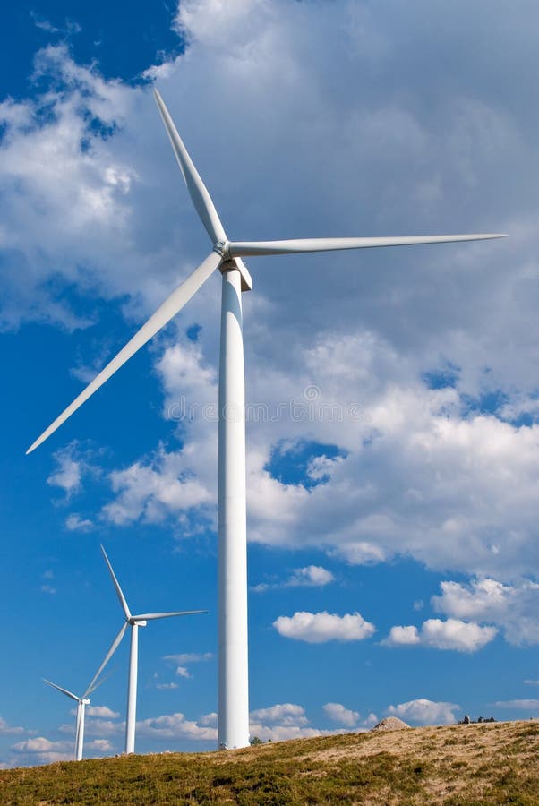 Windturbine stockfoto. Bild von leistung, ebene, niederlande - 25418882