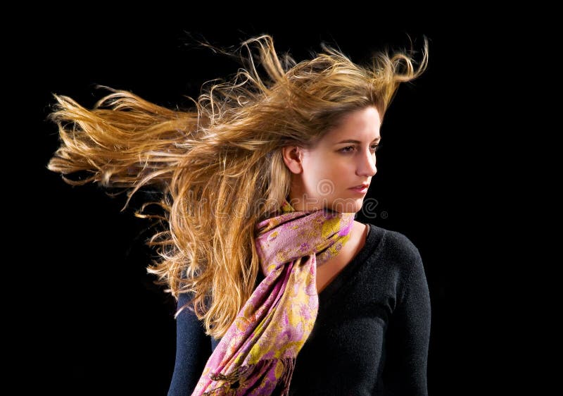 Collection of Flying Hair Photos, Illustrations - Dreamstime ID:14568