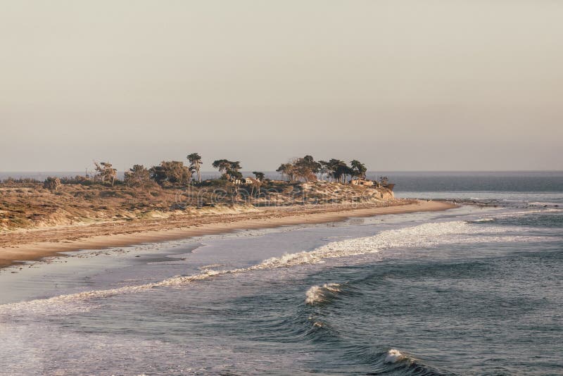 Windy beach and the sea stock image. Image of outdoors - 162243013
