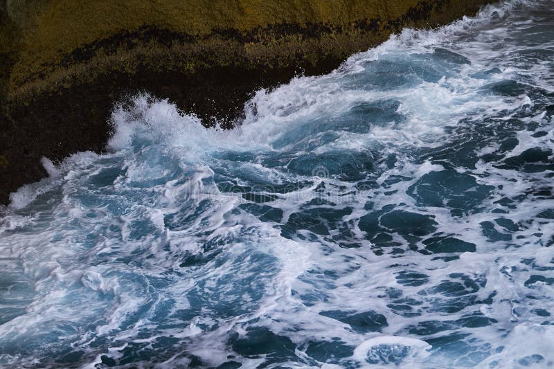 Windy Blue Sea - the Power of Nature Stock Image - Image of power ...