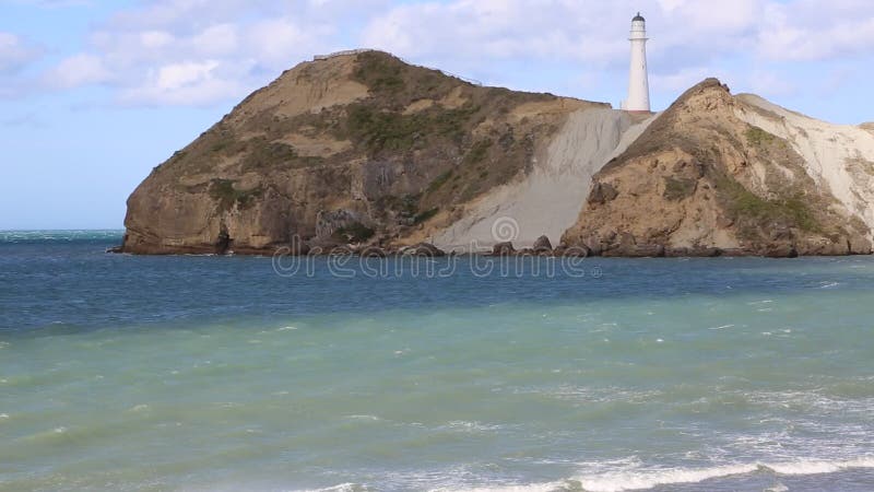 Windy Castlepoint stock video. Video of scene, nature - 103750107