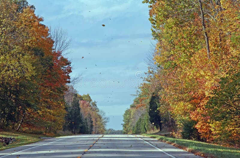 Windy Day stock image. Image of street, change, landscapes - 5912389