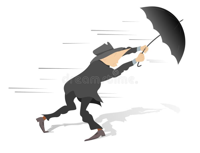 Windy Hold Hat Stock Illustrations – 17 Windy Hold Hat Stock ...