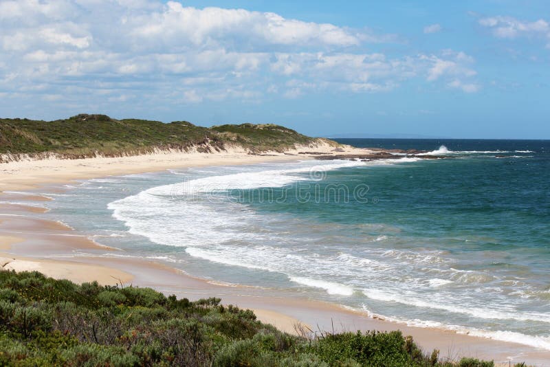Windy Harbour West Australia Stock Image - Image of sandy, beach: 27897519