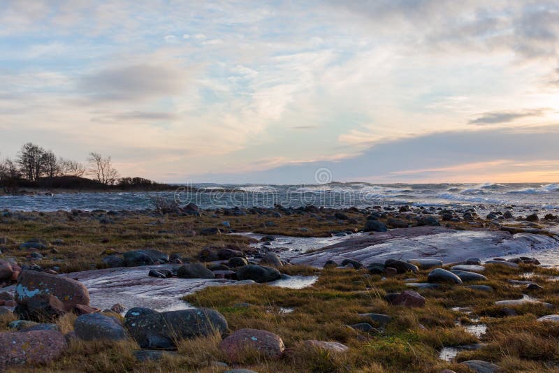 Windy morning stock image. Image of cloud, water, landscape - 49023177