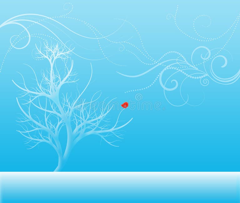 Windy Snow stock illustration. Illustration of snow, adorable - 16159047