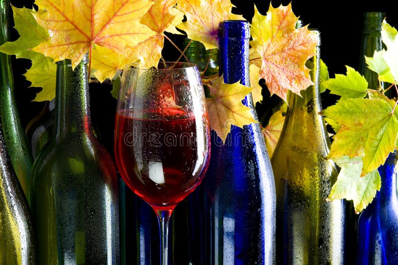 Wine stock image. Image of backgrounds, object, autumn - 11367593