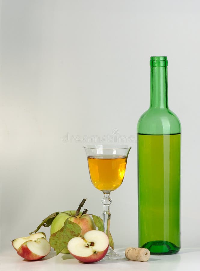 Wine and apples stock photo. Image of juicy, vitamins - 7447458