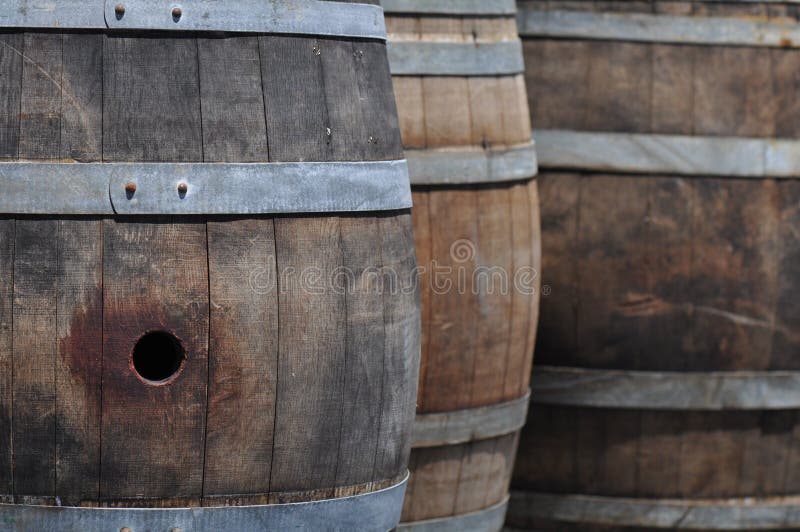Barrel stock image. Image of rain, rural, wine, barrel - 290455