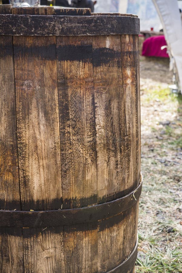 Wine barrel stock image. Image of process, iron, antique - 61783409