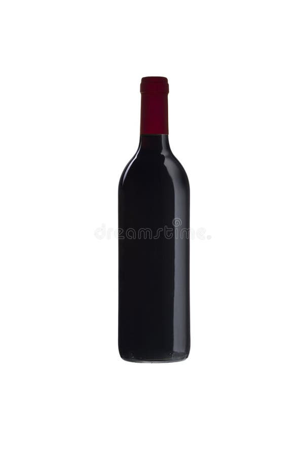 273 Red Wine Bottle No Label Stock Photos - Free & Royalty-Free Stock ...