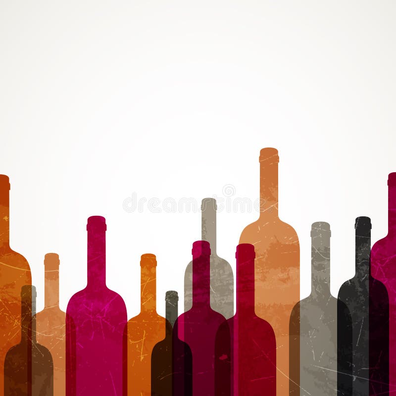 Abstract Wine Collection Stock Vector Illustration Of Drink 25575009