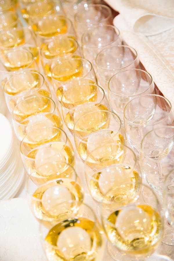 Wine catering for guests stock image. Image of alcoholic - 87503653