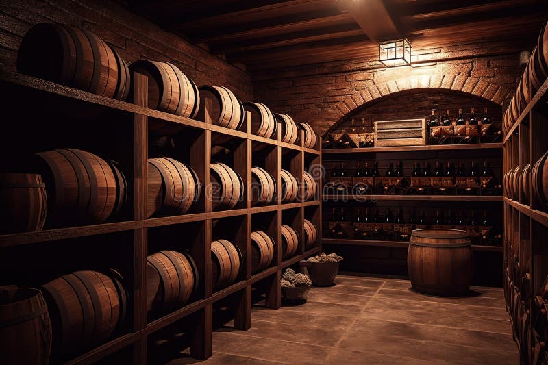 Wine Cellar: Create a Set of Images that Showcase an Impressive, Well ...