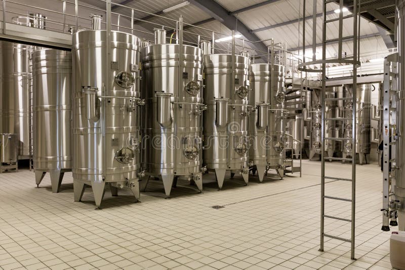 Wine Cellar and Production stock photo. Image of making - 97973294