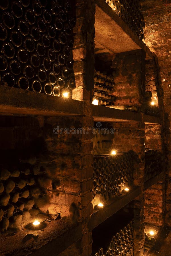Wine Cellars in Ivan, Southern Moravia, Czech Republic Stock Photo ...