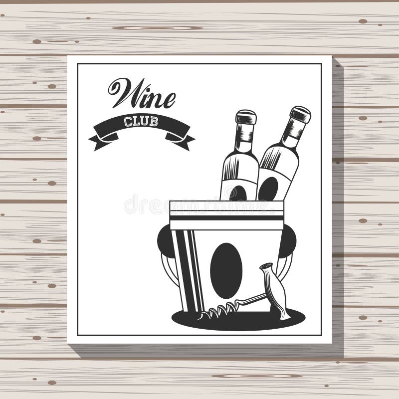 Wine club emblem stock vector. Illustration of drink - 141237494