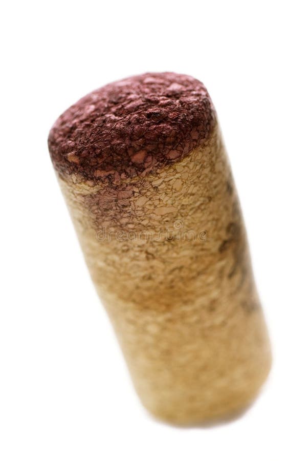 Cork and red wine stain stock photo. Image of beverage - 1626156