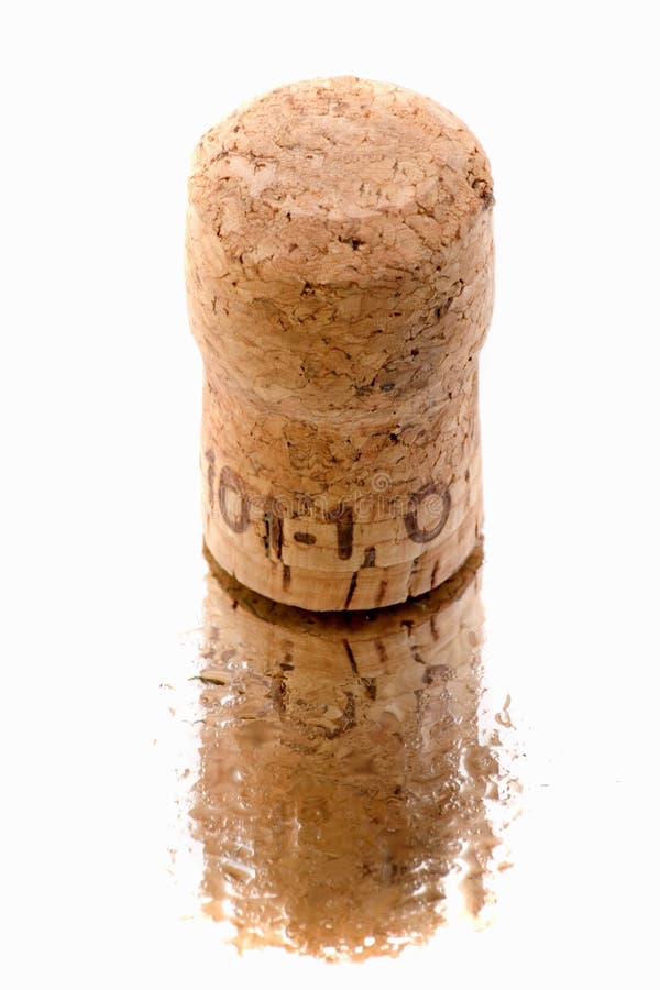 Wine cork stock photo. Image of cork, wine, brown, drops - 7675956