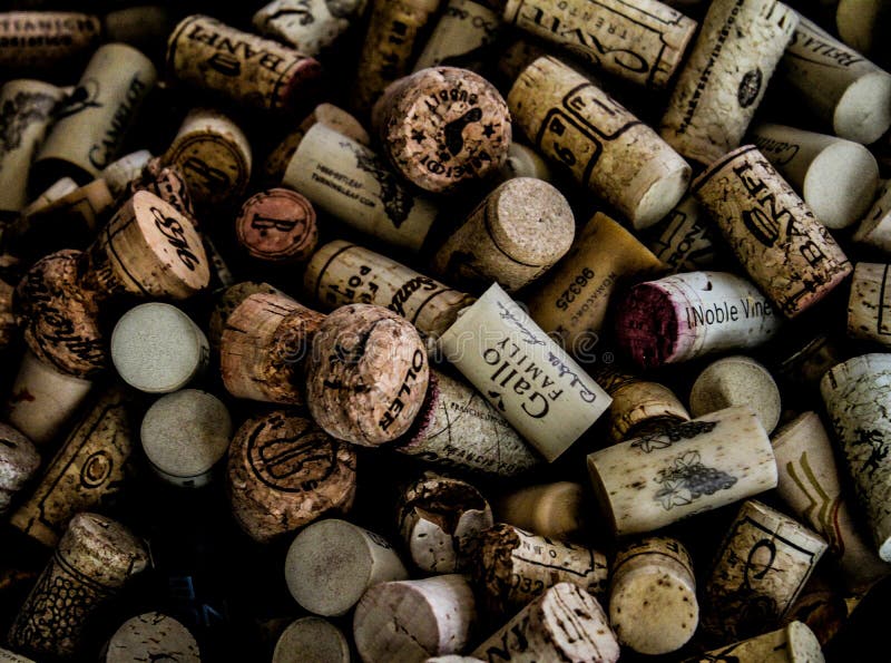 Wine Cork Collection editorial photography. Image of sauvignon - 45180797