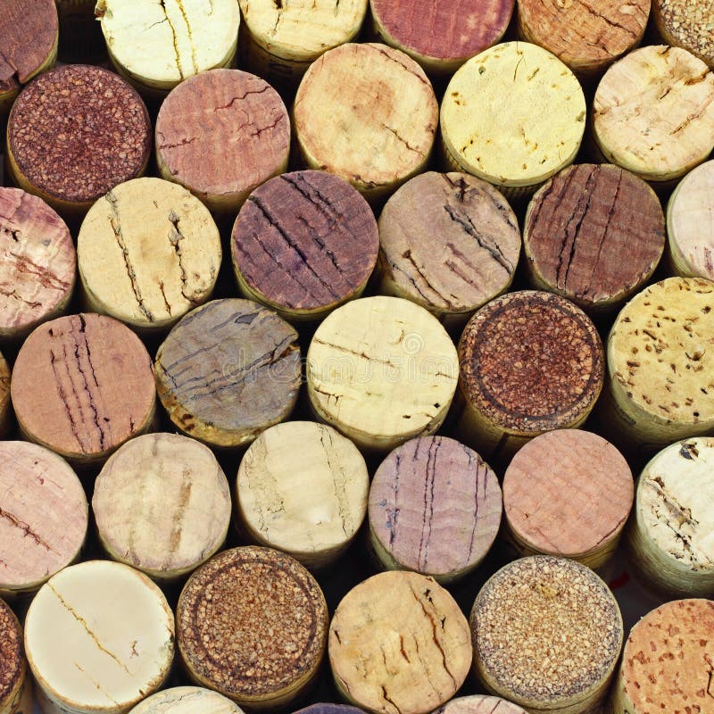 Wine Corks Stacked stock image. Image of corkboarddrink - 873835