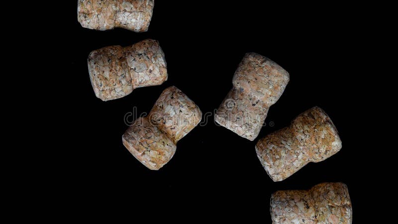 Wine Corks from Different Varieties and Types of Wine Stock Photo ...