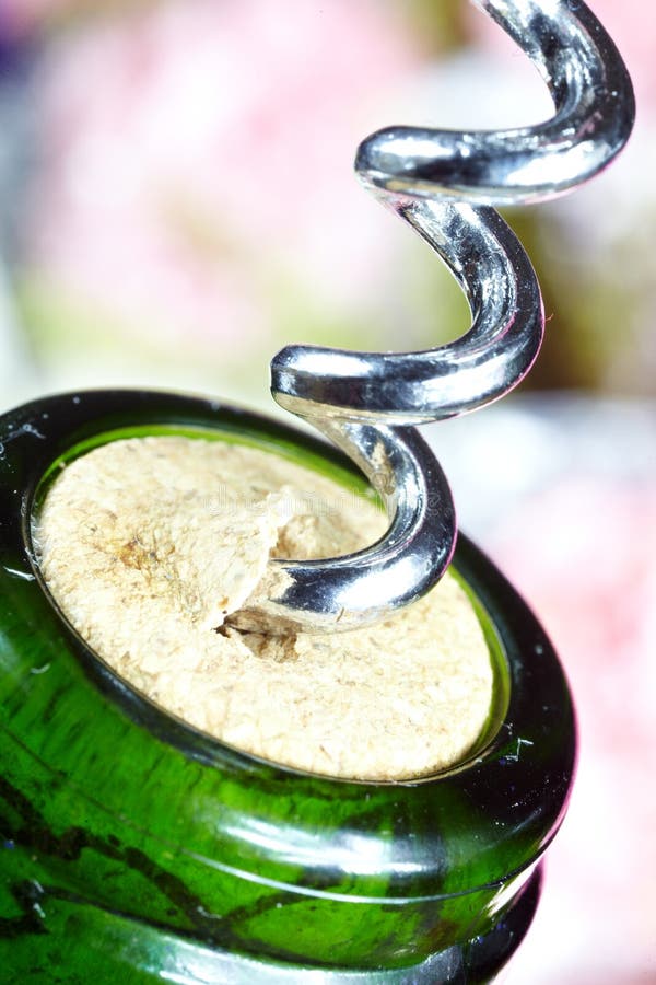 Wine Corkscrew stock photo. Image of alcoholic, extract - 36091582