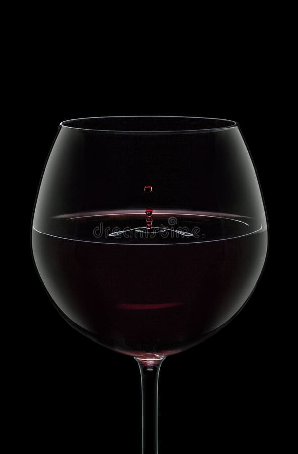 Wine drop stock image. Image of glass, silhouette, stop - 47299321