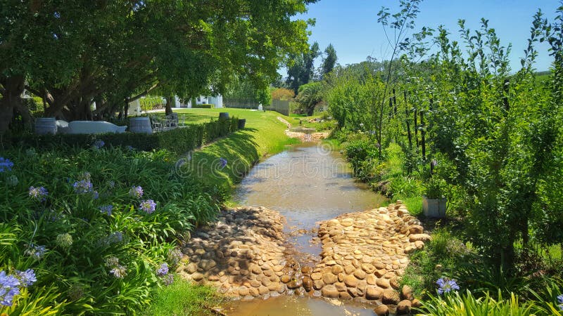 Farm river stream stock photo. Image of river, farm, stream - 83937550