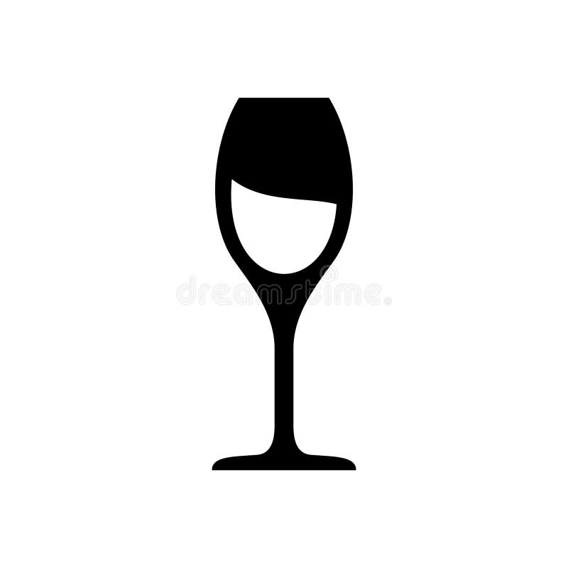 Wine Glass Icon Vector Design Templates Simple and Modern Stock Vector ...